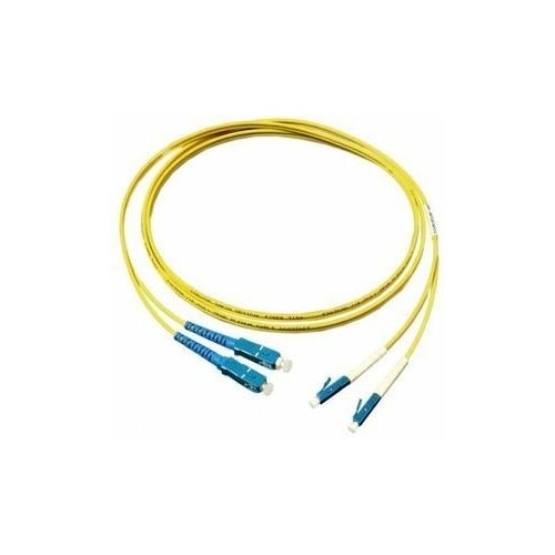 Патч-корд оптический (optic patch cord) LC/UPC-SC/UPC SM 9/125 duplex.2m