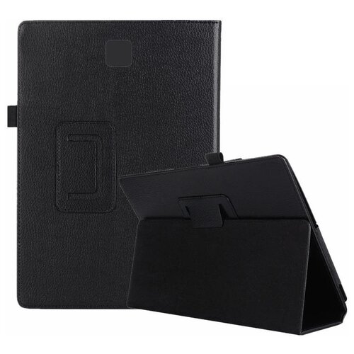 Чехол книжка MyPads для Samsung Galaxy Tab S2 9.7 SM-T810/T815 и визитницей из качественной черный