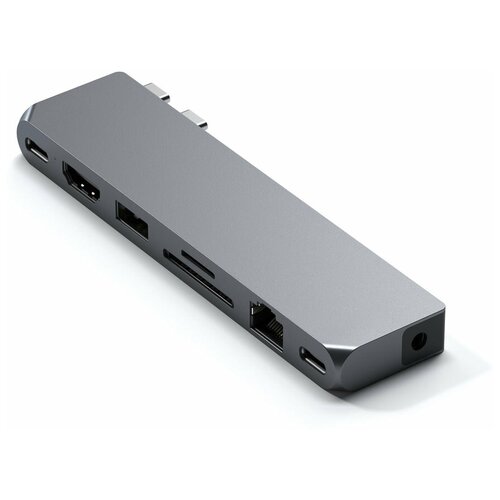 USB-концентратор Satechi USB-C Pro Hub Max ST-UCPHMXM (Space Gray)