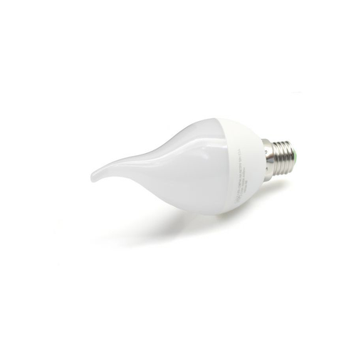 Лампа светодиодная LED 10вт Е14 теплый матовая свеча на ветру | код 21214 | Navigator Group (6шт. в упак.)