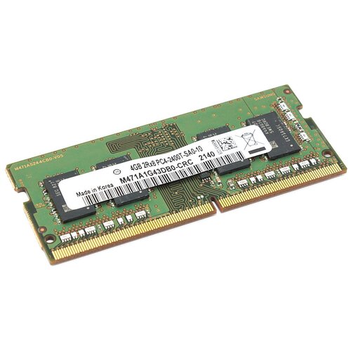 Модуль памяти Samsung SODIMM DDR4, 4ГБ, 2400МГц, 260-pin, PC4-19200