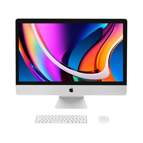 27" Моноблок Apple iMac (Retina 5K, середина 2020 г.) MXWU2RU/A, 5120x2880, Intel Core i5 3.3 ГГц, RAM 8 ГБ, AMD Radeon Pro 5300, MacOS, серебристый