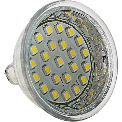 Лампа светодиодная 12V MR16 2W(20W) теплый MEGA LIGHTING LM-0217WW