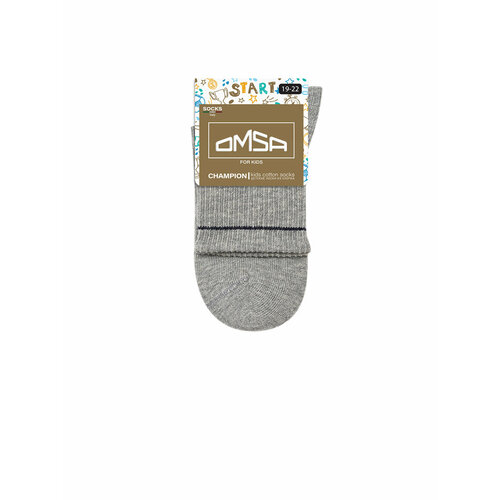 Носки OMSA KIDS размер 31/34, серый