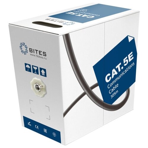 Сетевой кабель 5bites FTP Solid cat.5e 24AWG PVC 305m Copper FS5505-305C