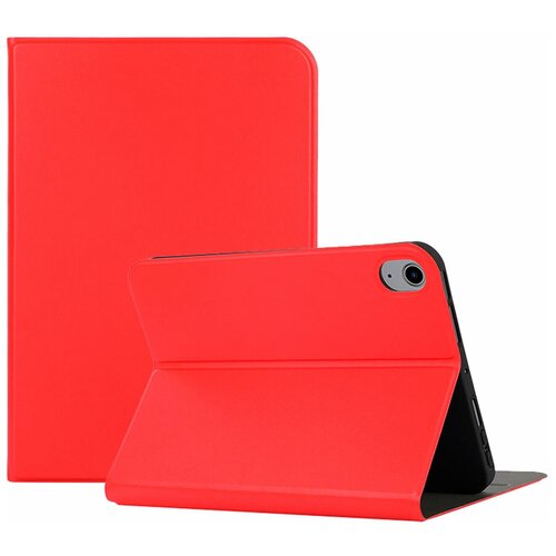 Чехол для планшета Apple iPad Mini 6 (2021), кожаный, трансформируется в подставку (красный)
