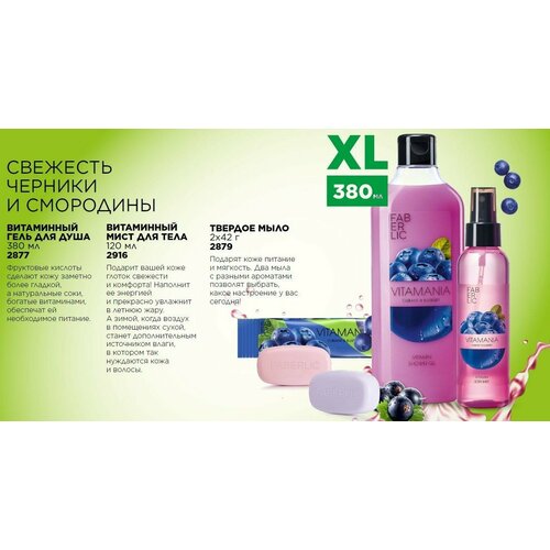 Подарочный бокс "Свежесть черники и смородины"