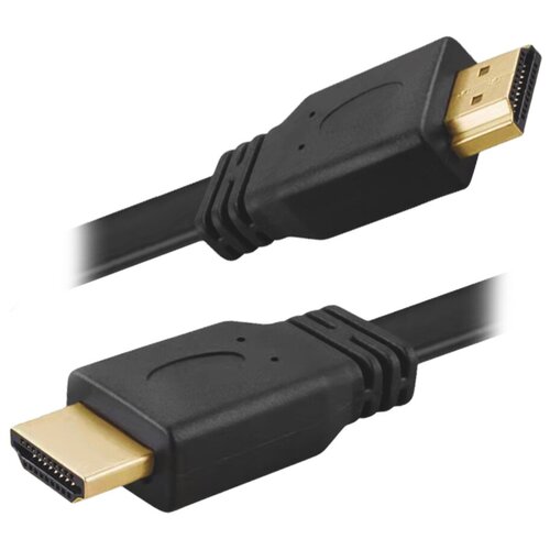 HDMI кабель - HDMI FaisON KH-94 Fast, 5.0 м, круглый, пластик, версия 1.4, цвет: чёрный