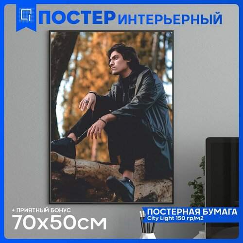 Постеры на стену интерьерный Битва Экстрасенсов Олег Шепс v1