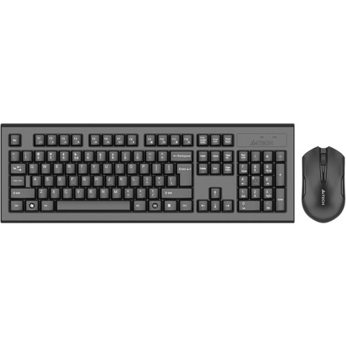 Клавиатура + мышь A4Tech 3000NS клав: черный мышь: черный USB беспроводная Multimedia