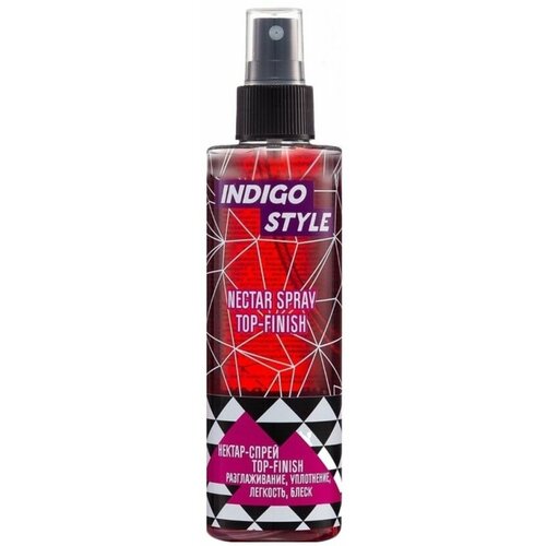 Indigo Нектар-спрей для волос Top Finish разглаживание, уплотнение, легкость, блеск, 200 мл