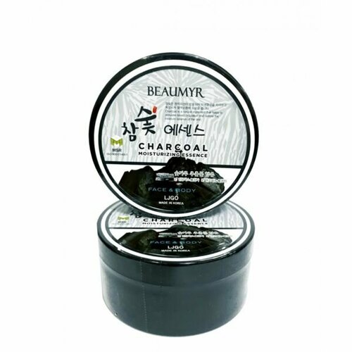 Beaumyr Гель для лица и тела Древесный уголь мультифункциональный 300мл (Корея)