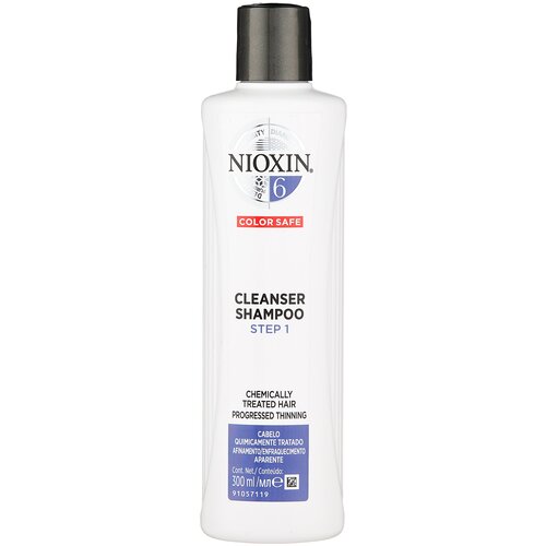 Nioxin шампунь System 6 Cleanser Step 1, 300 мл