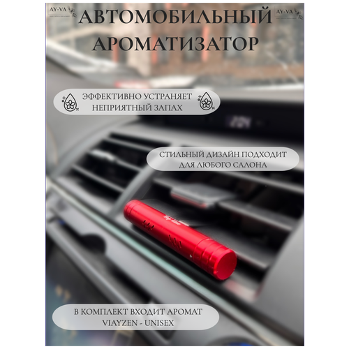 Смеллер ароматизатор AROMA-TOPLINE на дефлектор красный
