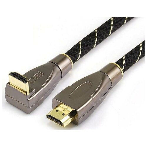 Кабель HDMI 7м Wize WAVC-HDMIRA-7M круглый черный