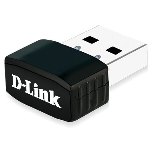 Wi-Fi адаптер D-Link DWA-131/F1, черный