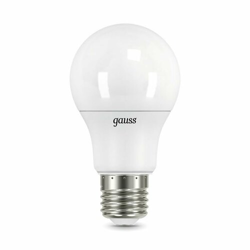 Светодиодная лампа Gauss A60 7W 710lm 6500K E27 LED 1/10/50