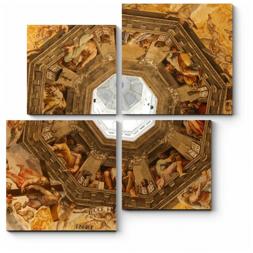 Модульная картина Собор Санта Мария дель Фьоре 120x120