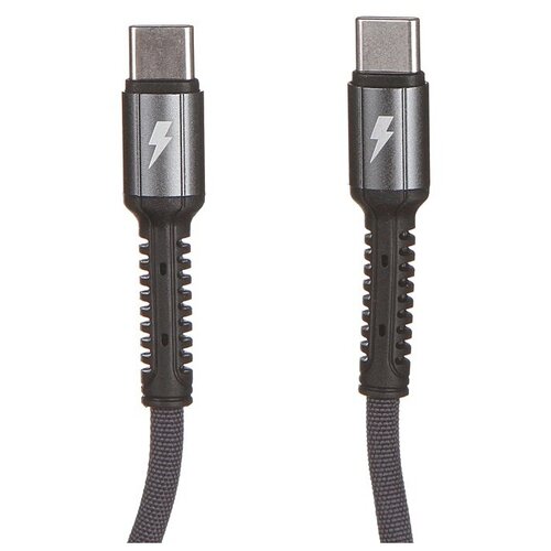Кабель LDNIO USB Type-C - Type-C (LC92), 2 м, gray