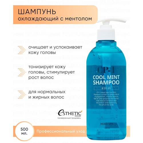 [ESTHETIC HOUSE] Шампунь для волос охлаждающий CP-1 Head Spa Cool Mint Shampoo, 500 мл