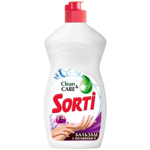 Средство для мытья посуды Sorti с витамином Е, 1.3 кг