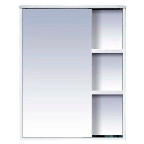 Зеркало-шкаф Misty Венера 80 лев. со светом белое