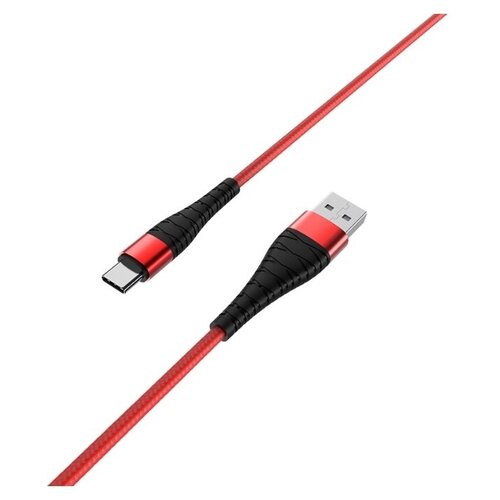 Кабель Borofone BX32 Munificent USB - USB Type-C, 1 м, 1 шт., красный