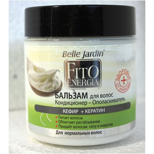 Belle Jardin Бальзам. для волос Кондиционер - Ополаскиватель кефир + кератин, 450 мл