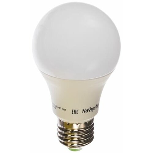 Лампа светодиодная LED 12вт Е27 дневной | код. 20183 | NAVIGATOR (2шт. в упак.)