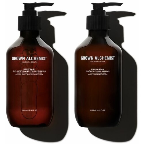 GROWN ALCHEMIST Набор для ухода за кожей рук Hand Wash & Hand Cream Twinset Sweet Orange Scent