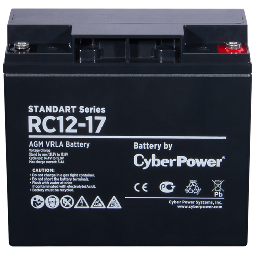 Аккумуляторная батарея CyberPower SS RC 12-17 12V/17Ah