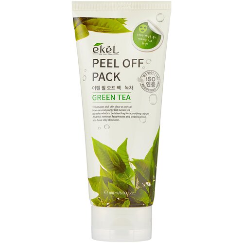 Ekel Маска-пленка Peel Off Pack с экстрактом зеленого чая, 180 г, 180 мл