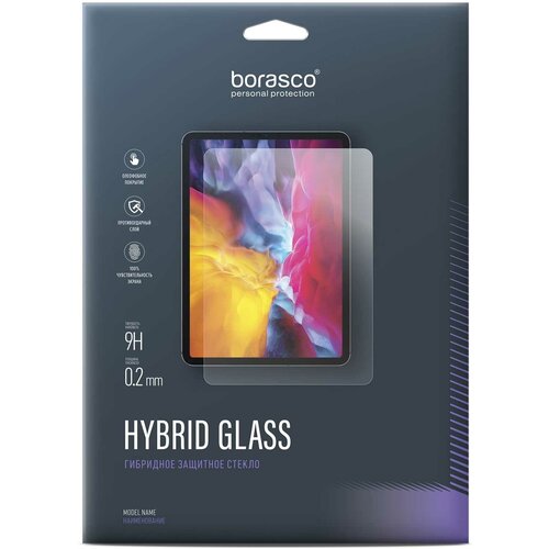 Защитное стекло BoraSCO Hybrid Glass для Samsung Galaxy Tab S8 Ultra 14.6" матовый