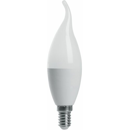 Лампа светодиодная LB-970 Свеча на ветру E14 13W 6400K, FERON 38114 (1 шт.)