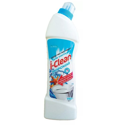 Средство чистящее для унитазов I-Clean Морской Romax, 750 мл
