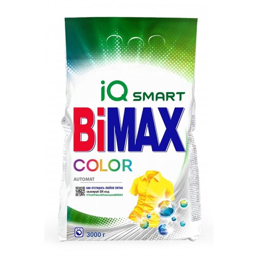 Порошок стиральный BiMax Color 3кг автомат