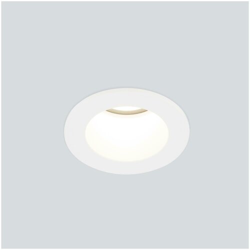 Встраиваемый точечный светодиодный светильник 25023/LED белый