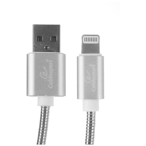 Аксессуар Gembird Cablexpert USB AM/Lightning 0.5m Silver CC-G-APUSB02S-0.5M