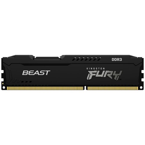 Kingston Модуль памяти DRAM 8GB 1866MHz DDR3 CL10 DIMM FURY Beast Black KF318C10BB 8