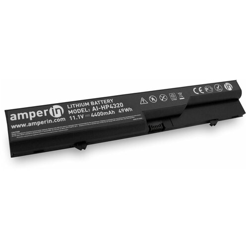 Аккумуляторная батарея Amperin для ноутбука HP 592909-421 11.1V (4400mAh)