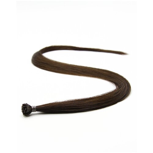 Hairshop Волосы для наращивания 3.0 (3) 60см 5STARS (20 капсул) (Темный шатен)