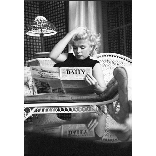 Плакат, постер Мэрилин Монро, Marilyn Monroe на бумаге, размер 42х60см