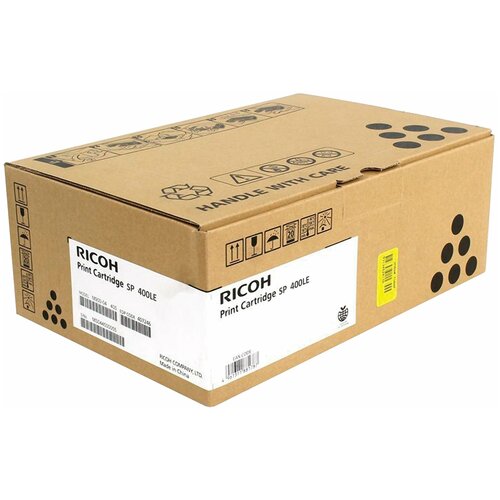 Картридж лазерный RICOH (SP 400LE) SP400DN/ 450DN, черный, ресурс 2500 страниц, оригинальный