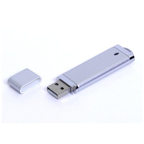 Промо флешка пластиковая «Орландо» (128 Гб / GB USB 2.0 Серебро/Silver 002)