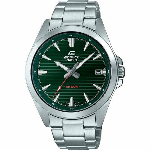 Наручные часы CASIO, зеленый, серебряный