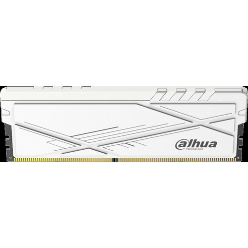 Оперативная память Dahua White DIMM DDR4 8Гб(3600МГц, CL18, DHI-DDR-C600UHW8G36), (радиатор)