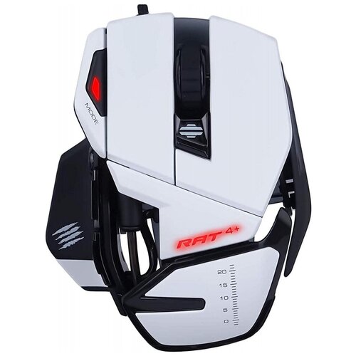 Мышь Mad Catz R.A.T. 4+, белый