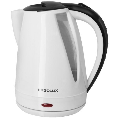 Чайник Ergolux ELX-KP02, белый/черный