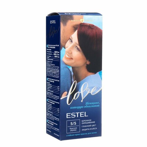 Estel Стойкая крем-краска для волос ESTEL LOVE красное дерево