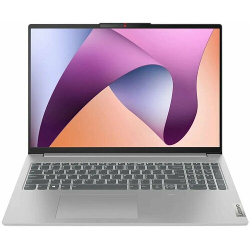 Ноутбук Lenovo IdeaPad Slim 5 16ABR8 82XG002SRK, 16", 2023, IPS, AMD Ryzen 5 7530U 2ГГц, 6-ядерный, 16ГБ DDR4, 512ГБ SSD, AMD Radeon, без операционной системы, серый
